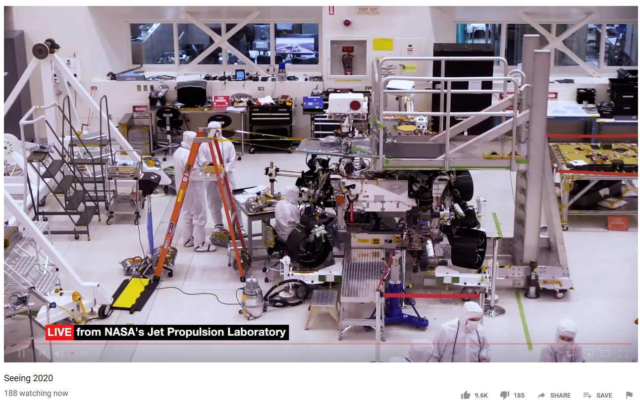 Science Fact – NASA’s mars rover live lab – Dr Suzanne Conboy-Hill